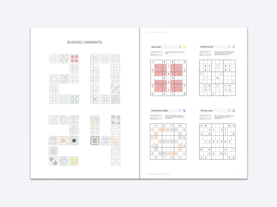 Play and Create Sudoku Variant Puzzles